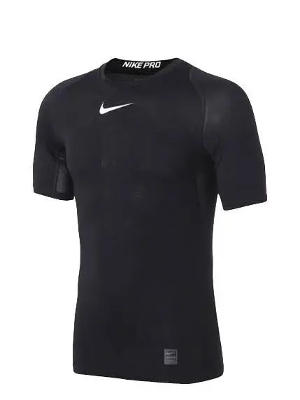 Nike Pro Dri-fit Short Sleeve Training Top - Black