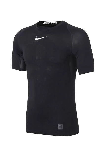 Nike Pro Dri-fit Short Sleeve Training Top - Black