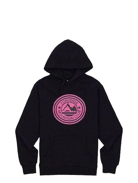CONVERSE Chest Large Logo Hoodie - Black