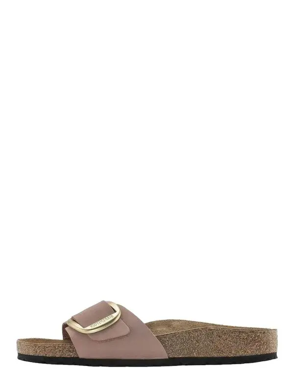 BIRKENSTOCK Madrid Big Buckle Nubuck Leather Sandals - Default Colorway
