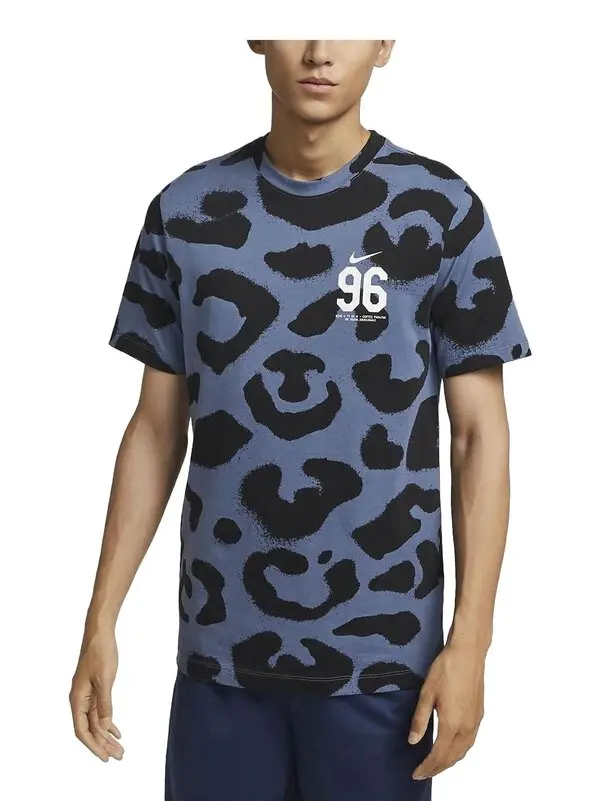 Nike Basketball Circa 2 T-shirt 'blue - Blue/black