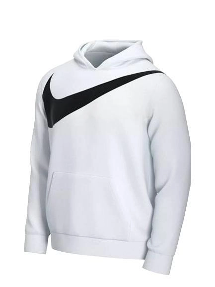 Nike Large Swoosh Logo Hoodie - White