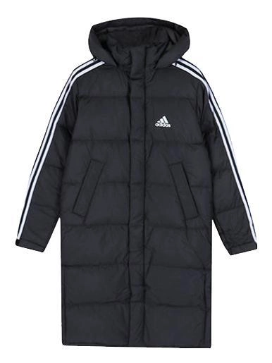Adidas Long Hooded Down Parka - Black