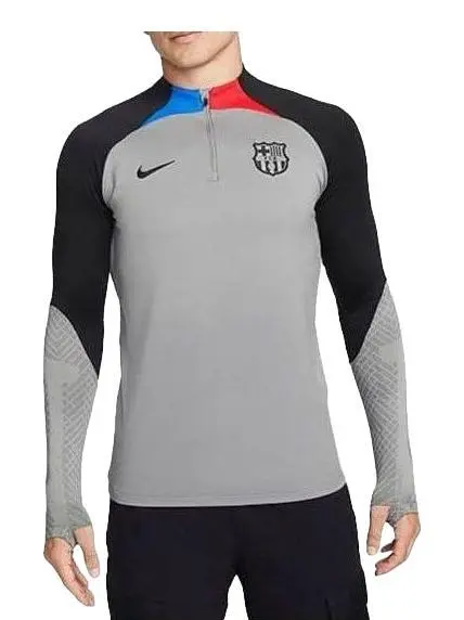 Nike Barcelona Dri-fit Strike Drill Top - Grey/multi-color