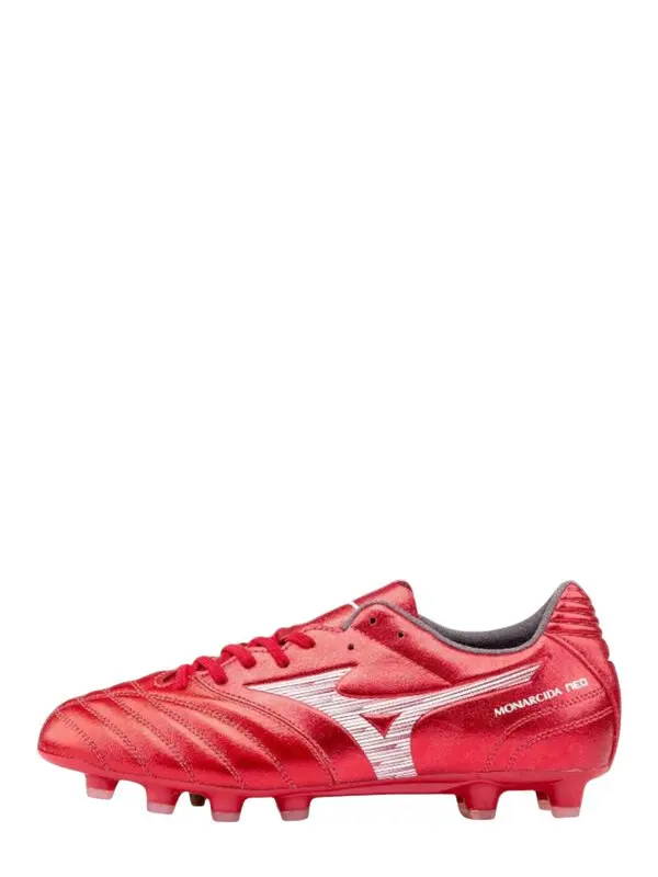 Mizuno Monarcida Neo 3 Wide Pro Football Cleats - Ruby Red/white
