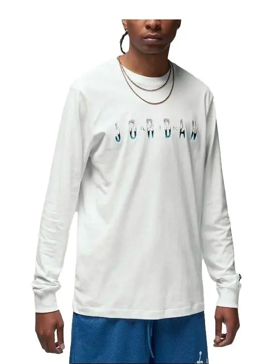 JORDAN Air Long Sleeve T-shirt - White