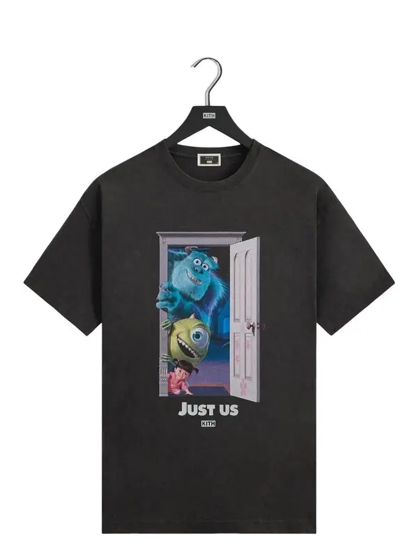 Kith X Disney Pixar Monsters Inc. Just Us T-shirt - Black