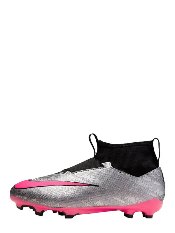 Nike Mercurial Superfly 9 Academy 25 Mg Soccer Cleats - Silver/pink