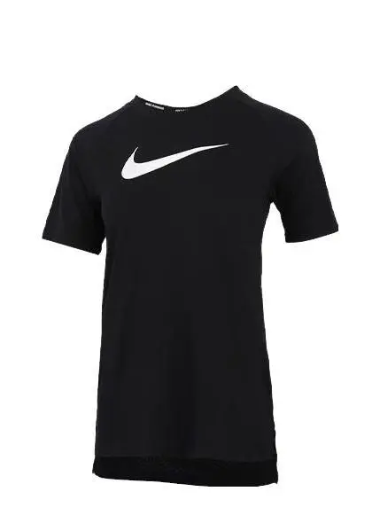 Nike Breathe Tailwind Dri-fit Running Short Sleeve - Black