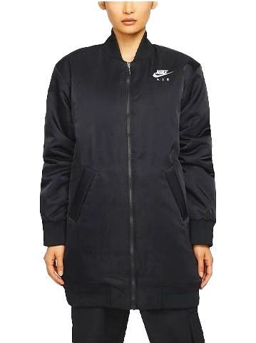 Nike Therma-fit Synthetic-fill Mid-length Jacket - Black