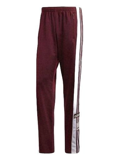 Adidas Originals Side Retro Casual Sports Pants/trousers/joggers Autumn Dark Red - Default Colorway