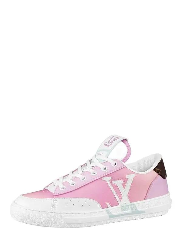 LOUIS VUITTON Charlie Sneakers - Pink/white/brown
