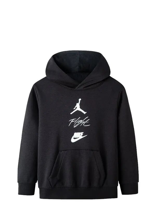 JORDAN X Nike Flight Pullover Hoodie - Black
