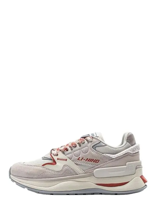 LI-NING 001 Moment V2 Sneakers - Grey/beige/orange