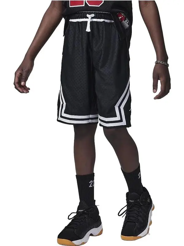 JORDAN Dri-fit Diamond Shorts - Black/white