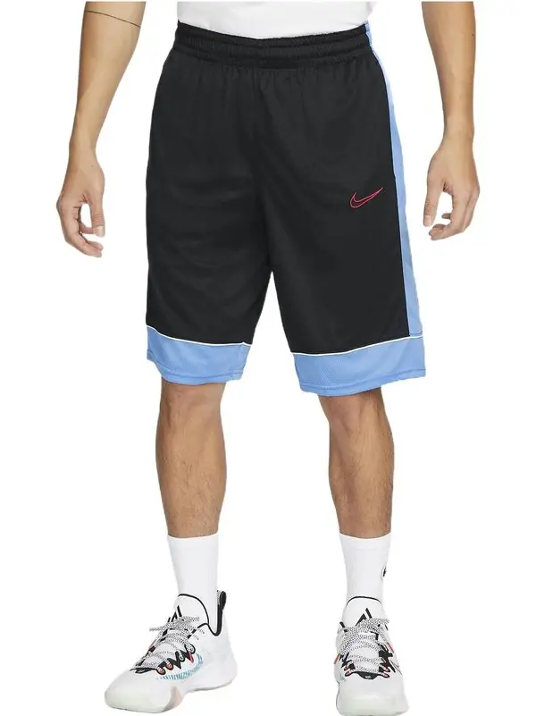 Nike Dri-fit Contrast Color Stitching Elastic Waistband Sports Shorts - Default Color