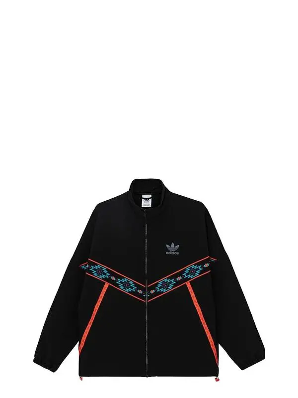 Adidas Originals Geometry Pattern Zip-up Jacket - Default Color