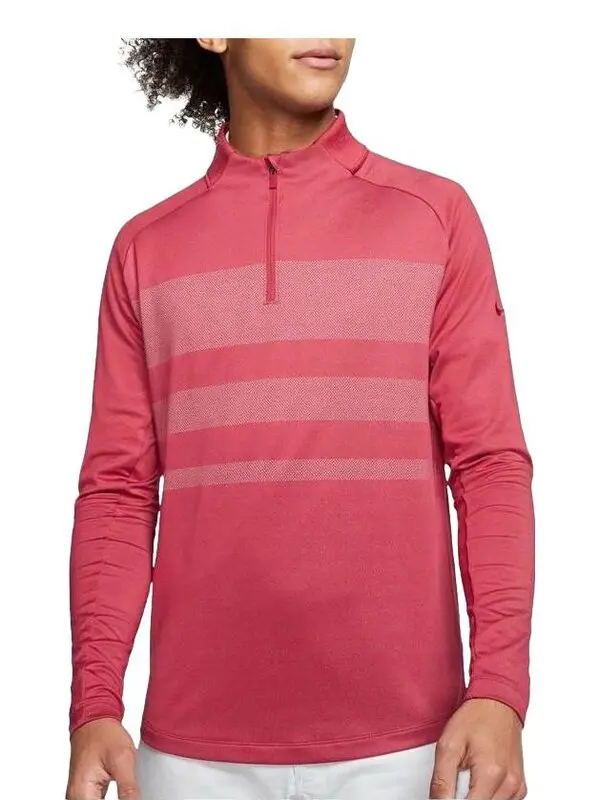 Nike Shield Victory 1/2-zip Golf Jacket - Red