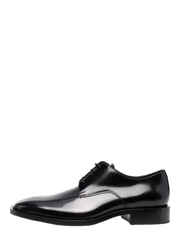 Balenciaga Rim Hi-shine Derby Shoes - Black