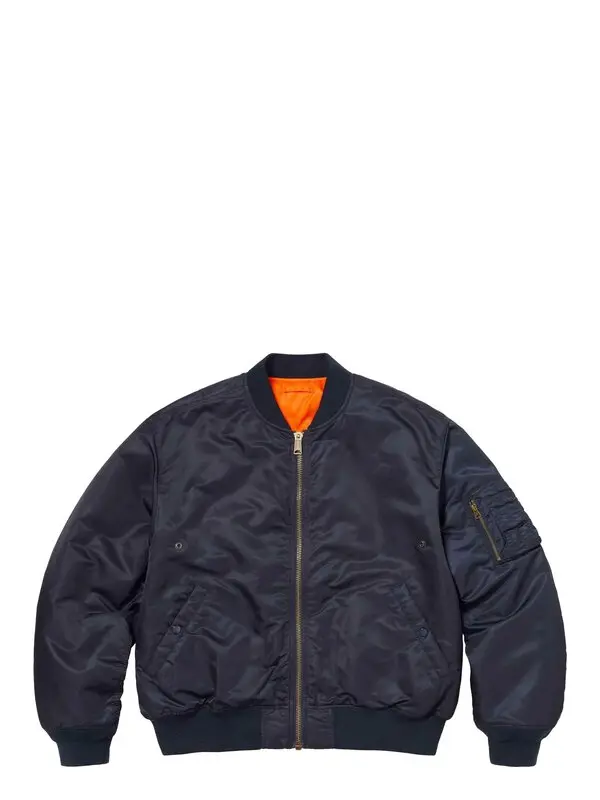 Supreme 2-in-1 Ma-1 + Vest - Black/orange