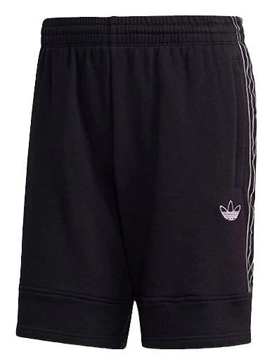Adidas Originals Casual Sports Stripe Shorts - Black