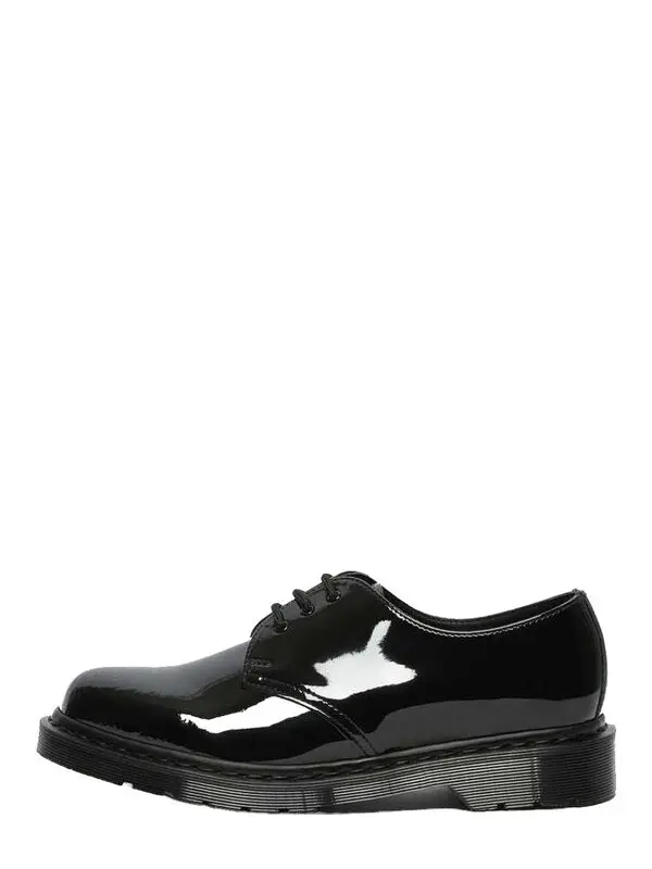 Dr. Martens 1461 Made In England Mono Patent Leather Oxford Shoes - Black