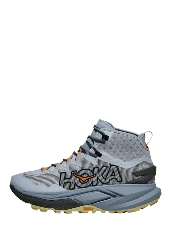 Hoka One One Mafate Hike High Top Sneakers - Mineral Blue/tumeric
