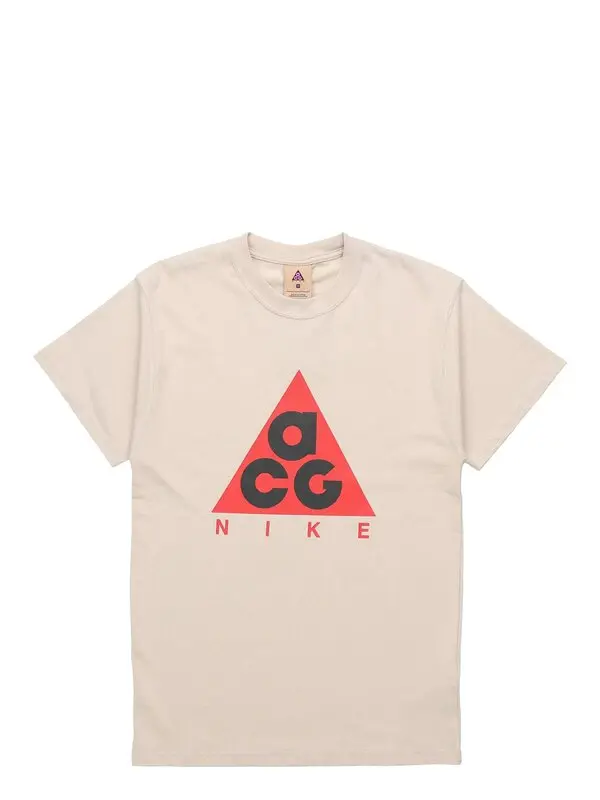 Nike Lab Printed T-shirt 'string University Red - Light Grey