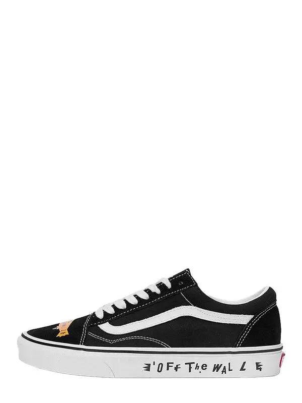VANS Old Skool Classic Casual Sneakers - Black