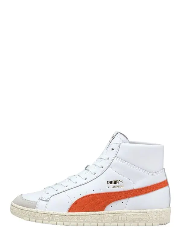 PUMA Ralph Sampson 70 Mid Og " Tigerlily - White