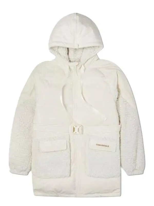CONVERSE Down Short Jacket - White/black