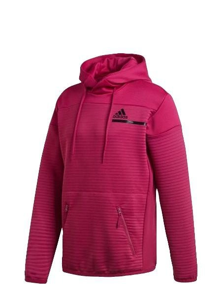 Adidas Mzne Coldrdy Po Sports Pullover Hoodie - Red