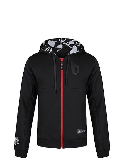 Adidas Lillard Basketball Fleece Hoodie - Black