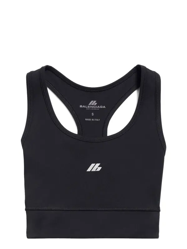 Balenciaga Activewear Sports Bra - Black