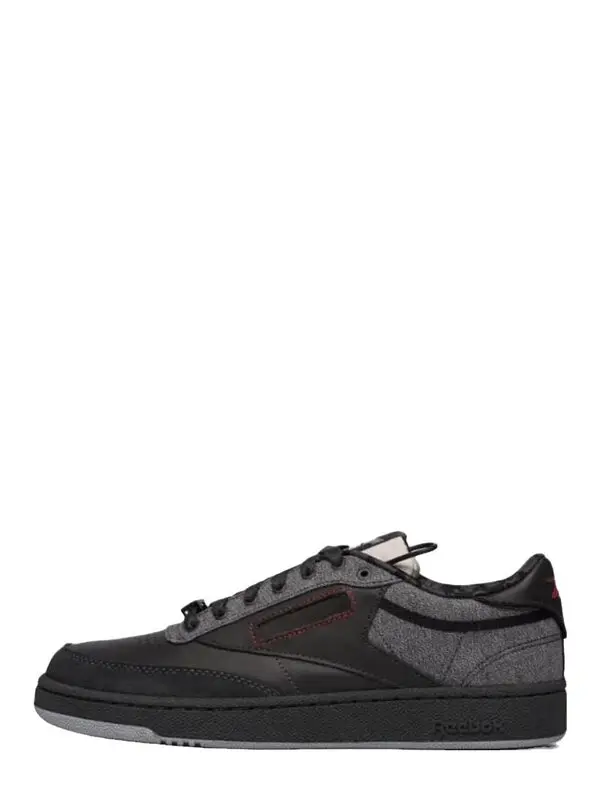 REEBOK The Money Heist X Club C "the Professor" Sneakers - Black/gray