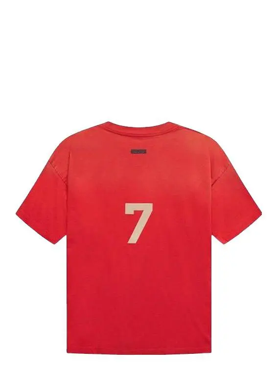 Fear Of God 7 Tee 'vintage - Red