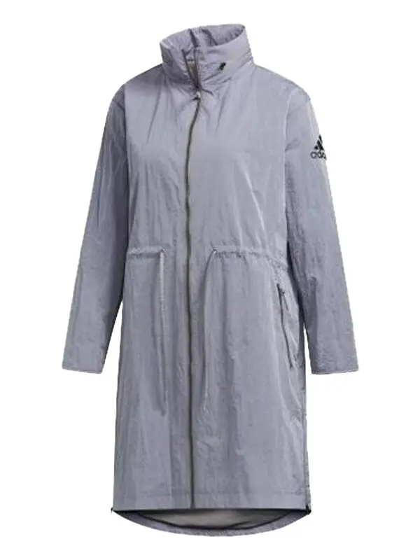 Adidas Woven Travel Jacket - Grey