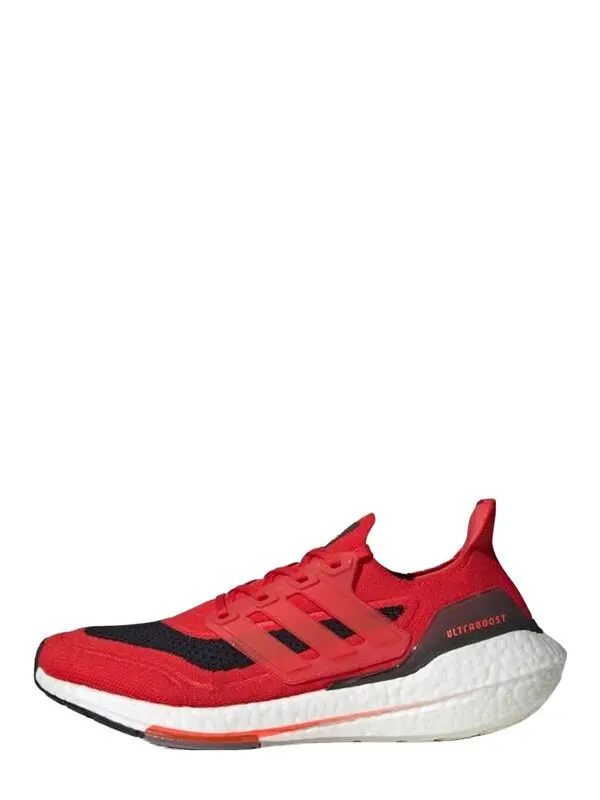 Adidas Ultraboost 21 Athletic Sneakers - Red