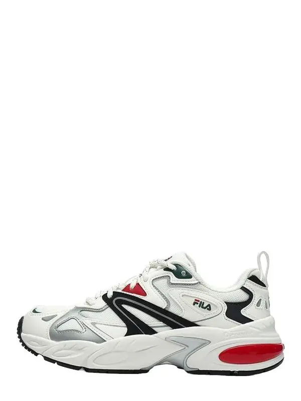 FILA Dolphin Sneakers - White/black/red