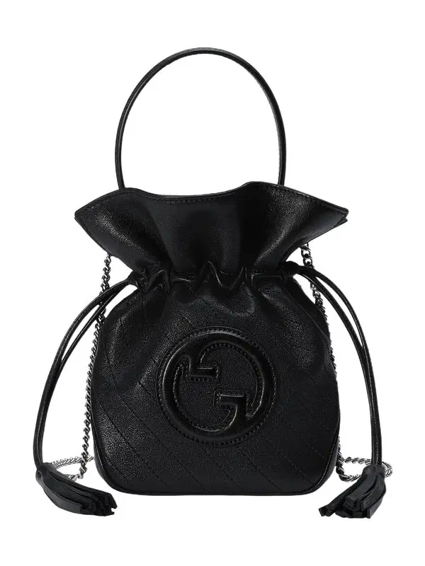Gucci Blondie Mini Bucket Bag - Black