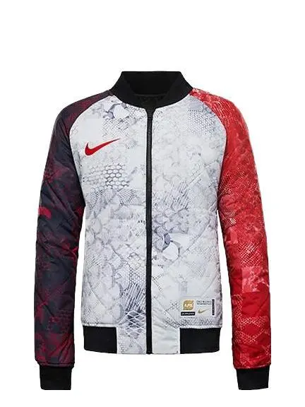 Nike X Lpl Crossover Reversible Bomber Jacket - Colorblock