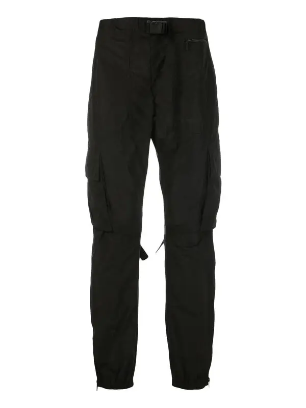 Off-White Straight-leg Cargo Trousers - Black