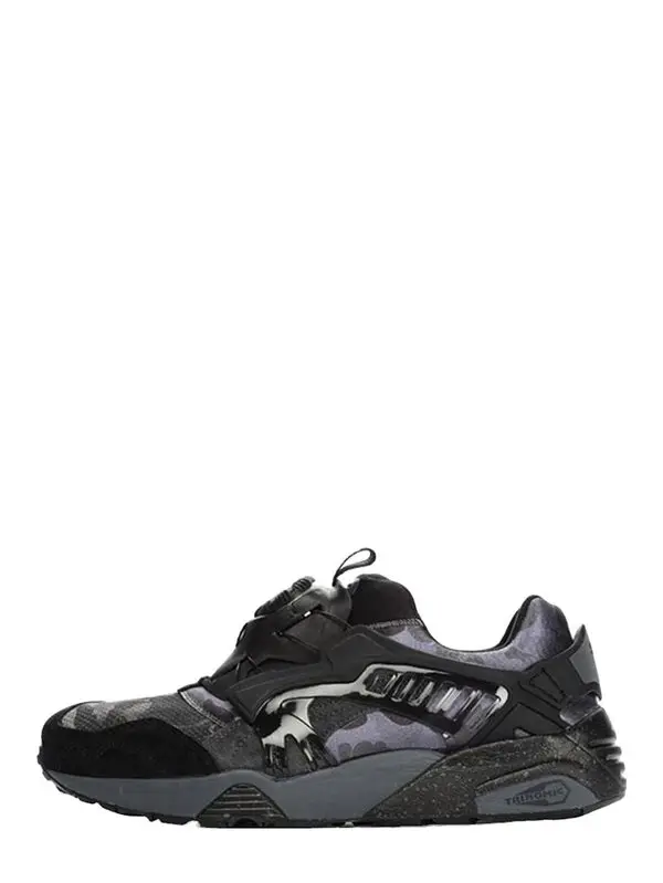PUMA A Bathing Ape X Disc Blaze " Camo" Sneakers - Black