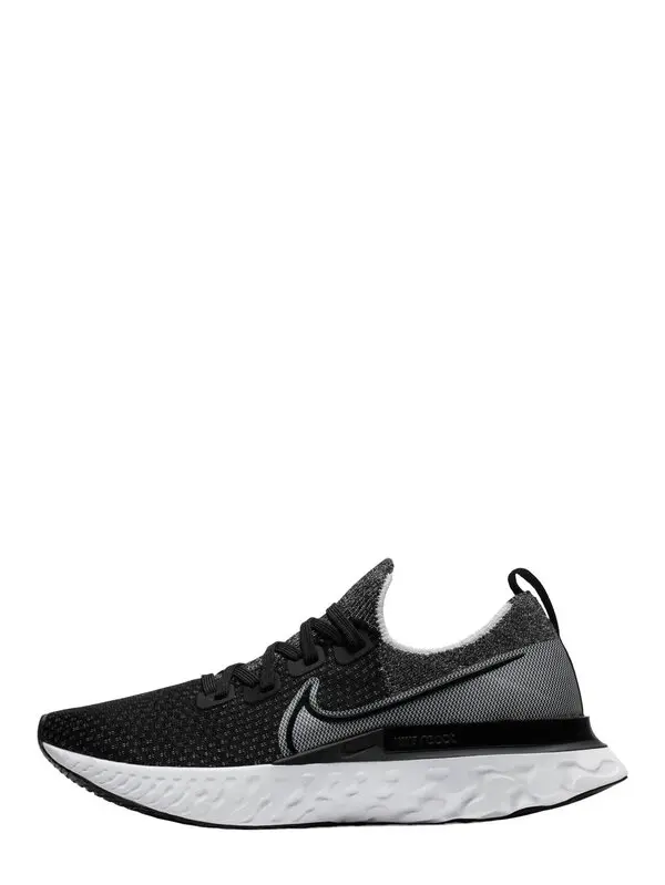 Nike React Infinity Run Flyknit Sneakers - Black/white/white