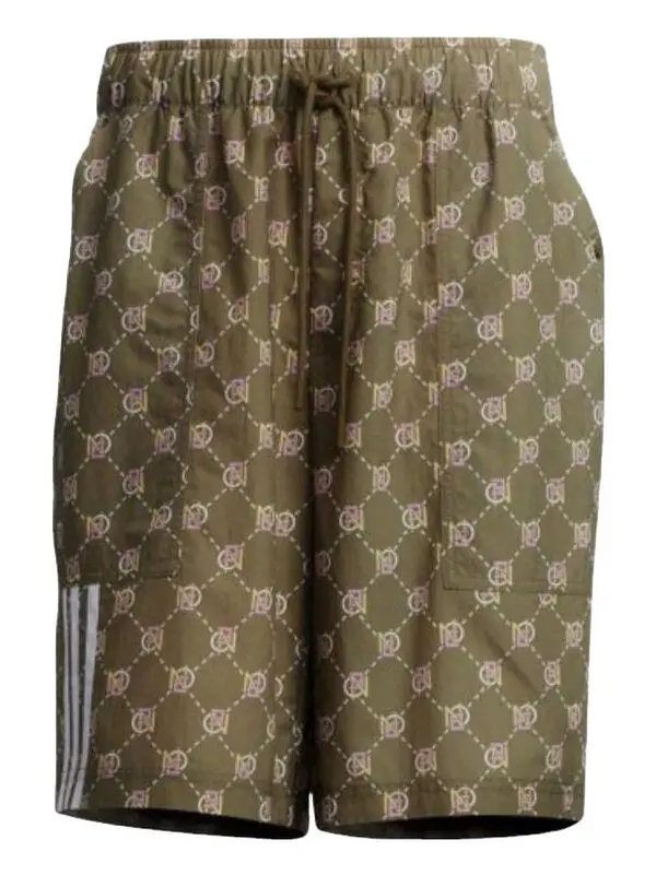 Adidas Neo U Monogram Print Shorts - Default Colorway