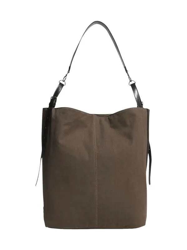 Adidas Belt Cotton Tote Bag - Cargo Brown/black