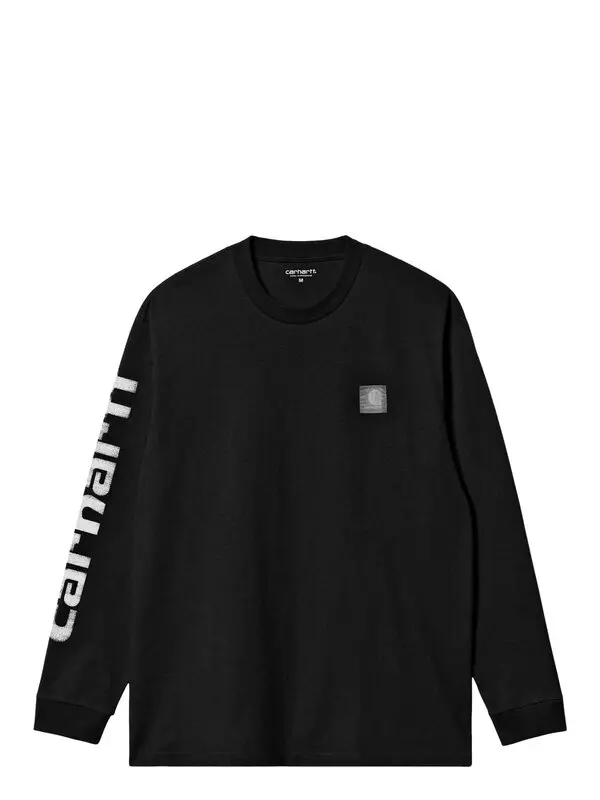 Carhartt Work In Progress Archive Script Long Sleeve T-shirt - Black