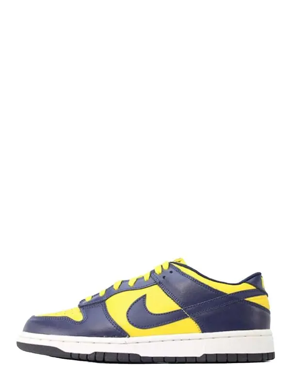 Nike Dunk Low "navy Yellow" Sneakers - Default Color