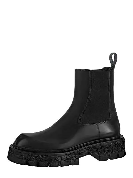 LOUIS VUITTON Baroque Chelsea Boots - Black