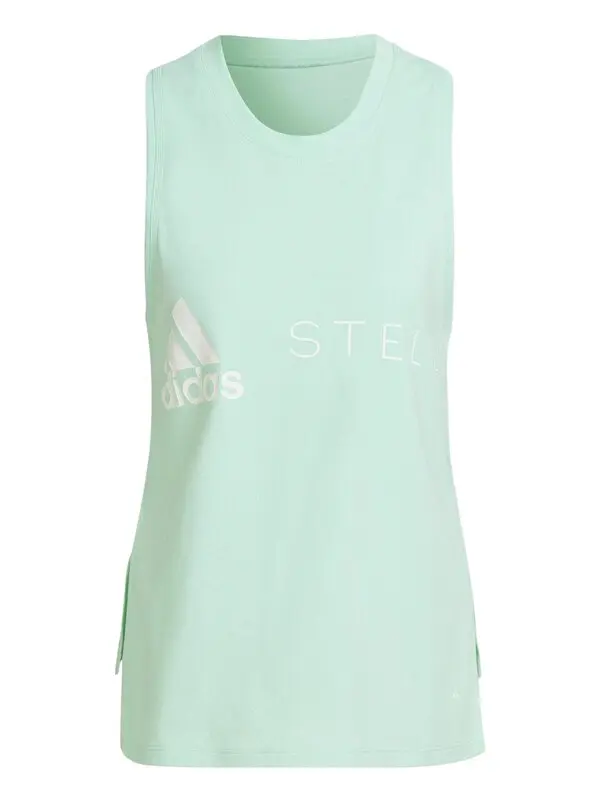 Adidas Logo Tank Top - Green
